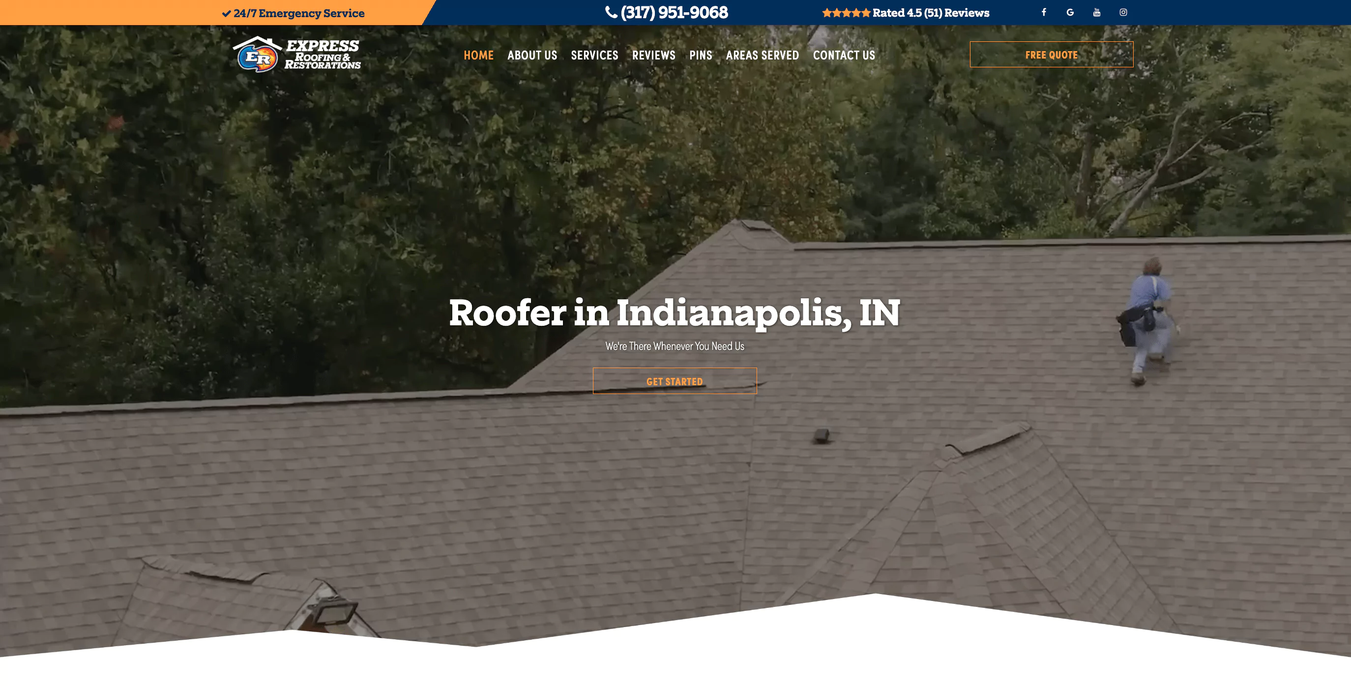 Roofing Website Design | 17 Best Websites of 2025